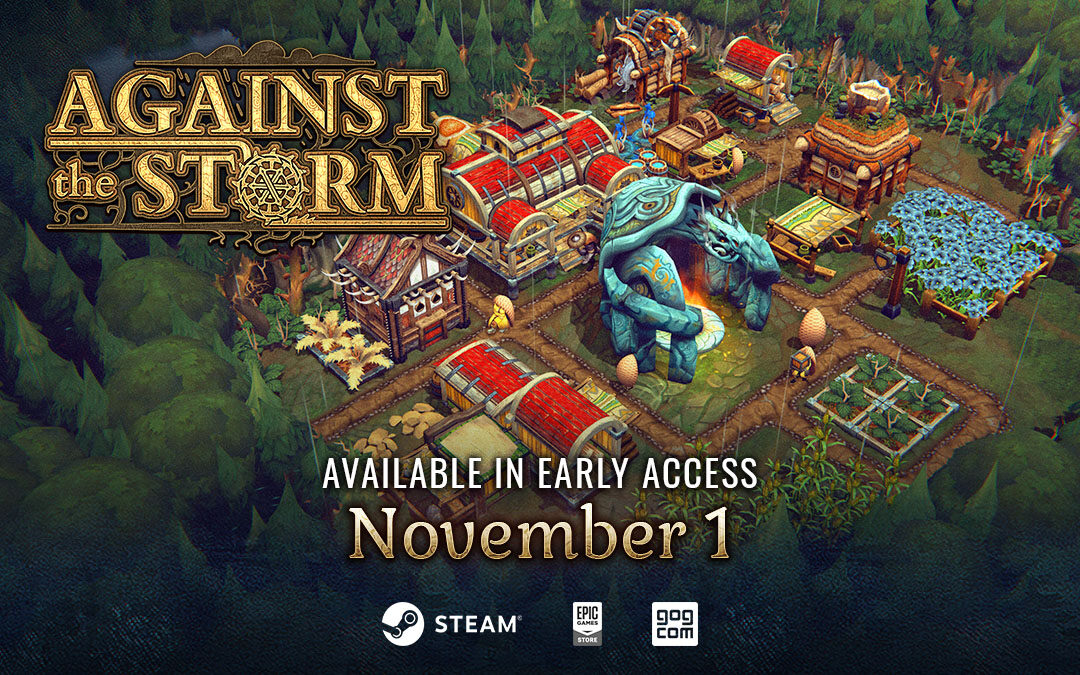 Coming to Steam & GOG on November 1! - Against the Storm