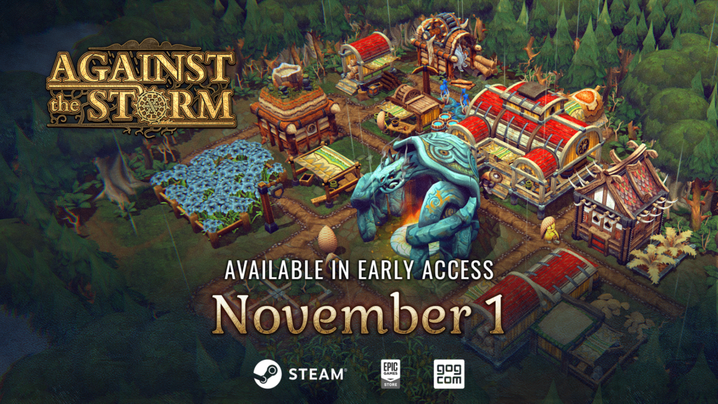 Coming to Steam & GOG on November 1! - Against the Storm